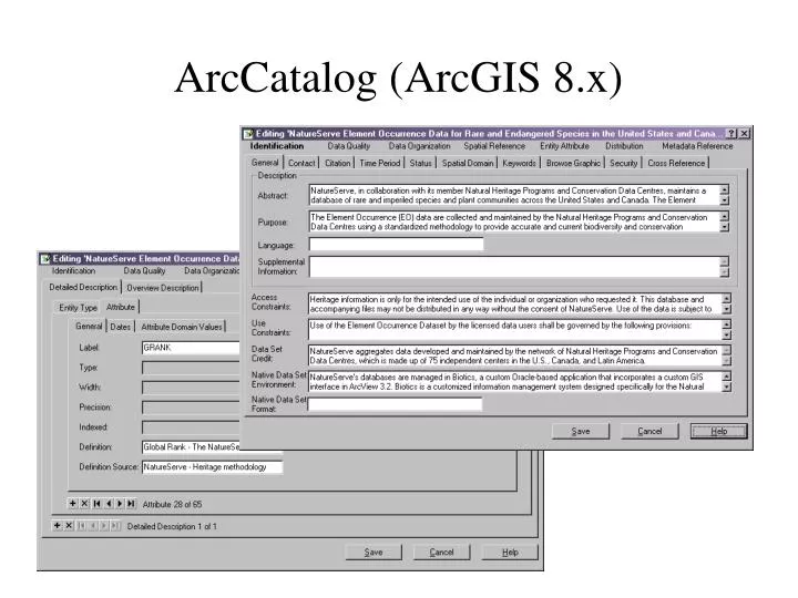 PPT - ArcCatalog (ArcGIS 8.x) PowerPoint Presentation, free download ...