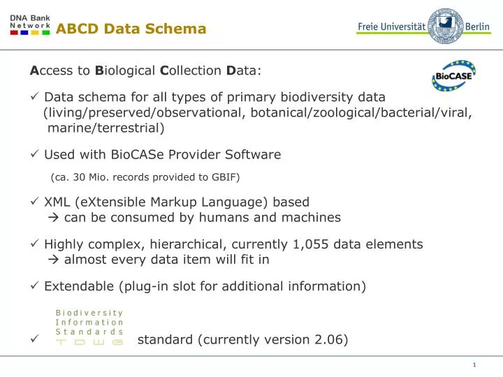 PPT - ABCD Data Schema PowerPoint Presentation, free download - ID:5398913
