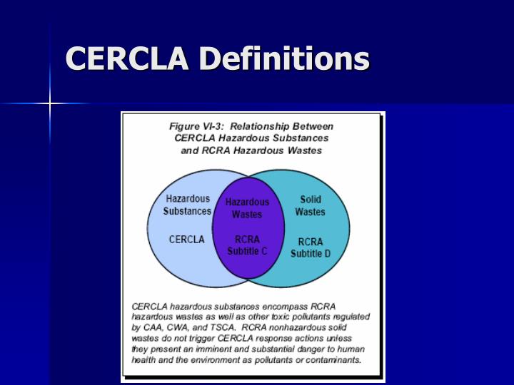 PPT - Comprehensive Environmental Response, Compensation, and Liability ...
