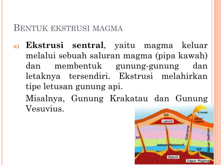 PPT - Hasil dari proses vulkanisme & seisme PowerPoint Presentation ...