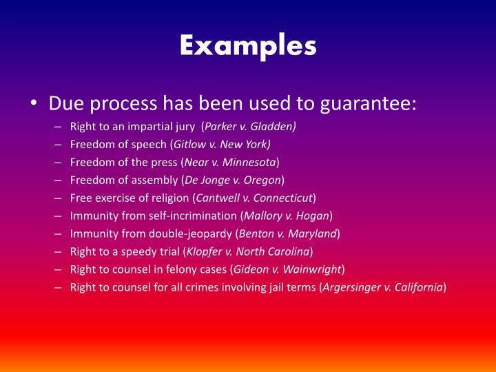 PPT - Due Process PowerPoint Presentation - ID:5400448