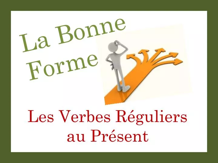 PPT - La Bonne Forme PowerPoint Presentation, free download - ID:5401751