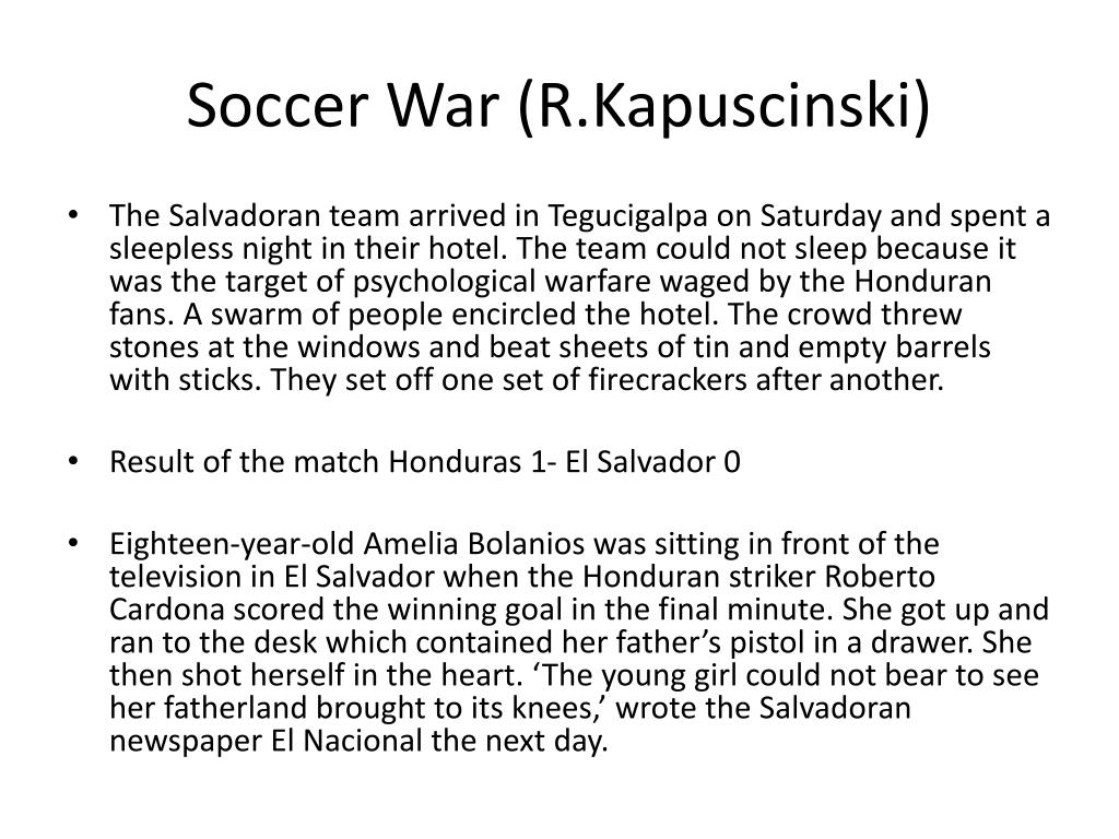 PPT - Football and the Drums of War PowerPoint Presentation, free ...