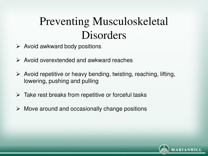 PPT - MSDs, Back Care & Zero Lift PowerPoint Presentation - ID:5402165