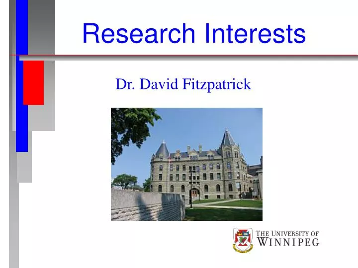 PPT - Dr. David Fitzpatrick PowerPoint Presentation, free download - ID ...
