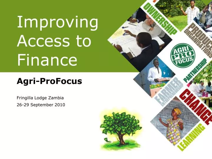 PPT - Improving Access to Finance PowerPoint Presentation, free ...
