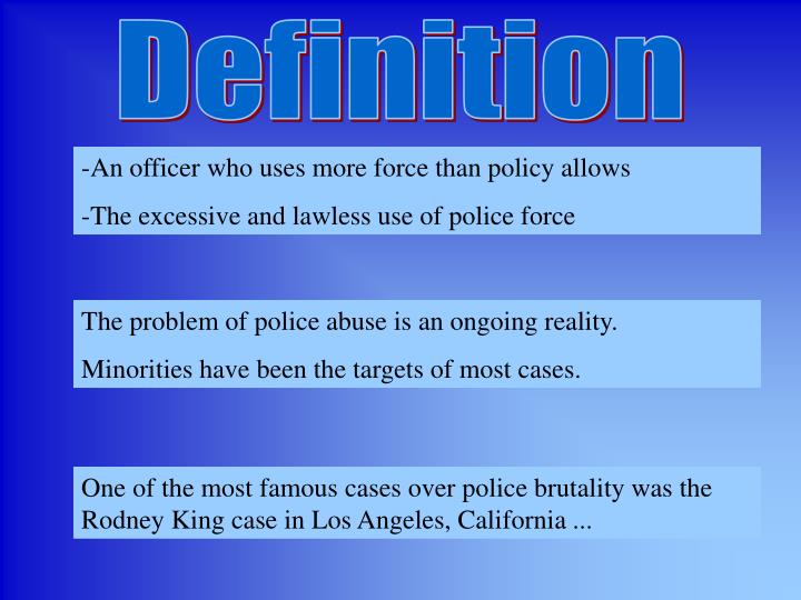 PPT - Police Brutality PowerPoint Presentation - ID:5403555