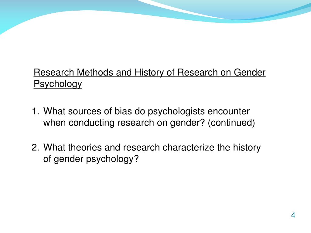 PPT - Psychology 320: Psychology of Gender and Sex Differences Lecture ...