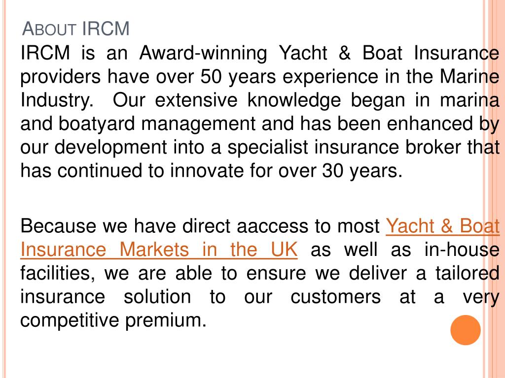 PPT - Marine Yacht and Boat Insurance PowerPoint Presentation, free download - ID:5405994