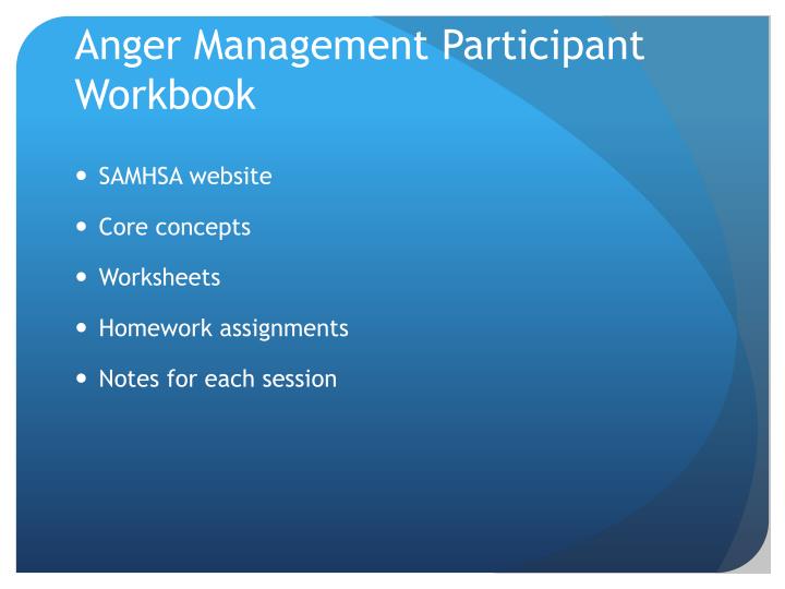 PPT - Anger Management for Substance Abuse and Mental Health Clients ...