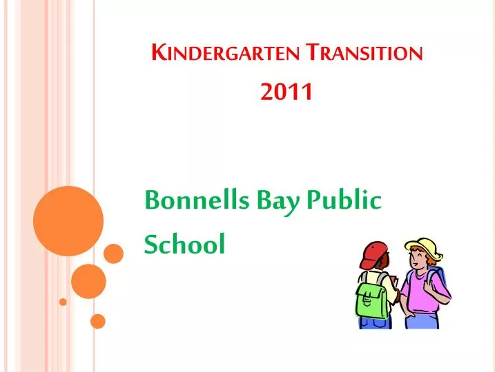 PPT - Kindergarten Transition 2011 PowerPoint Presentation, free ...