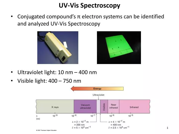 PPT - UV-Vis Spectroscopy PowerPoint Presentation, free download - ID ...