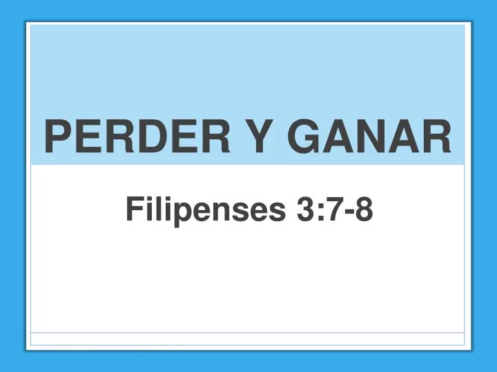 PPT - PERDER Y GANAR PowerPoint Presentation, free download - ID:5407171