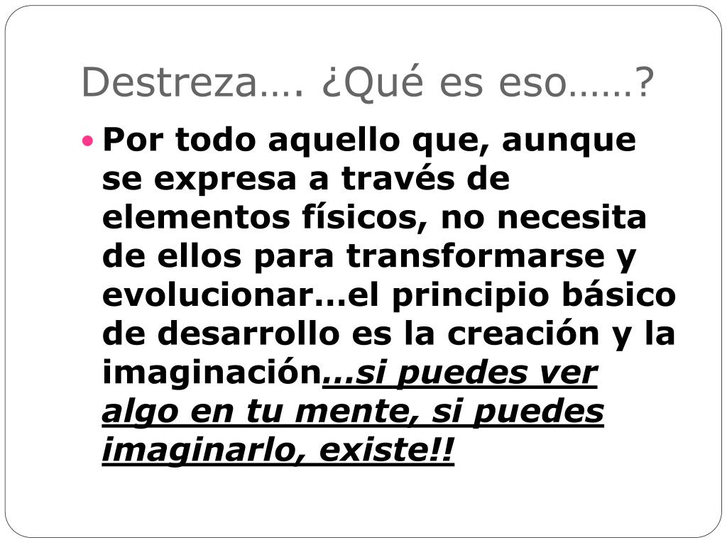 PPT - 4.1 Capacidades, habilidades y destrezas PowerPoint Presentation ...