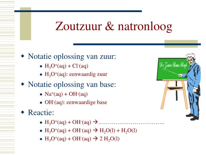 PPT - Zuren & Basen – 5VWO PowerPoint Presentation - ID:5407615