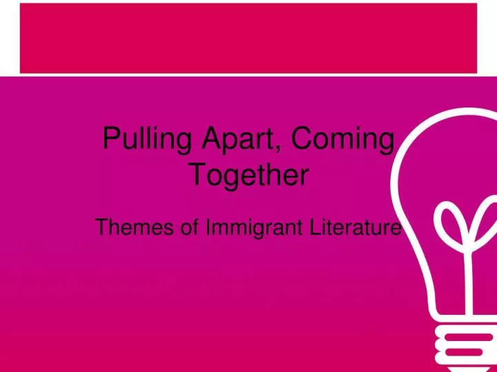 Ppt Pulling Apart Coming Together Powerpoint Presentation Free Download Id5407910