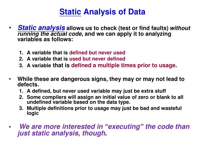 PPT - Data Flow Testing PowerPoint Presentation - ID:5408418