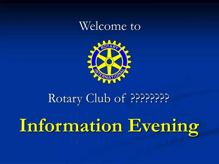 PPT - Information Evening PowerPoint Presentation, free download - ID ...
