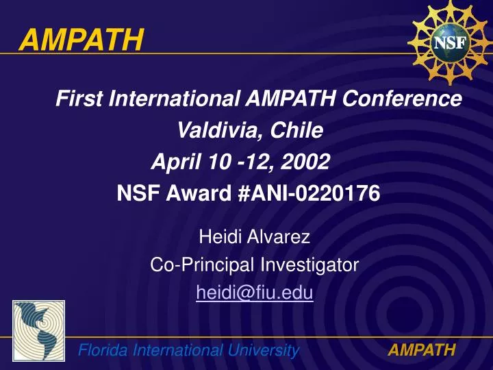 PPT - AMPATH PowerPoint Presentation, free download - ID:5409131