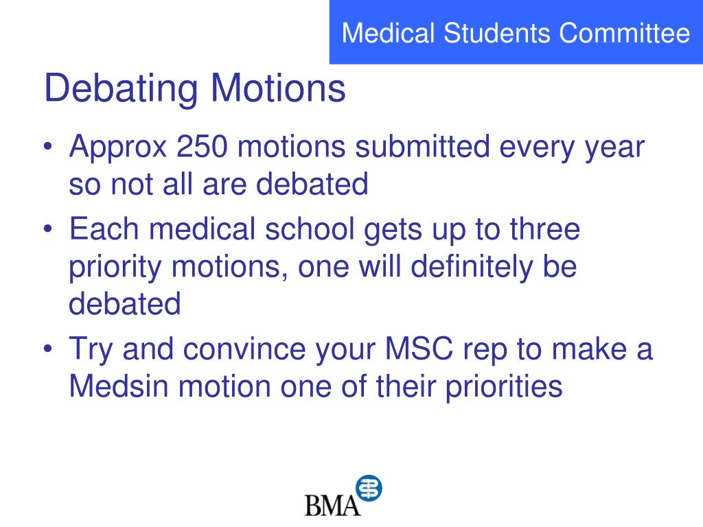 PPT - BMA Medical Students Committee PowerPoint Presentation, free ...