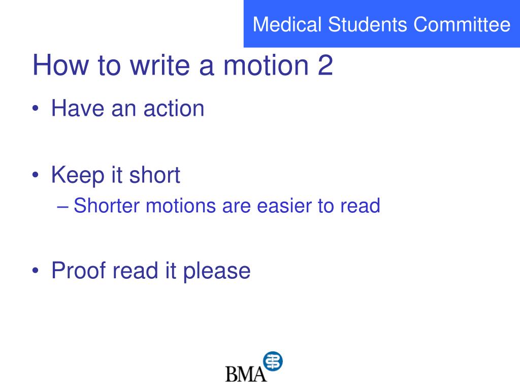 PPT - BMA Medical Students Committee PowerPoint Presentation, free ...