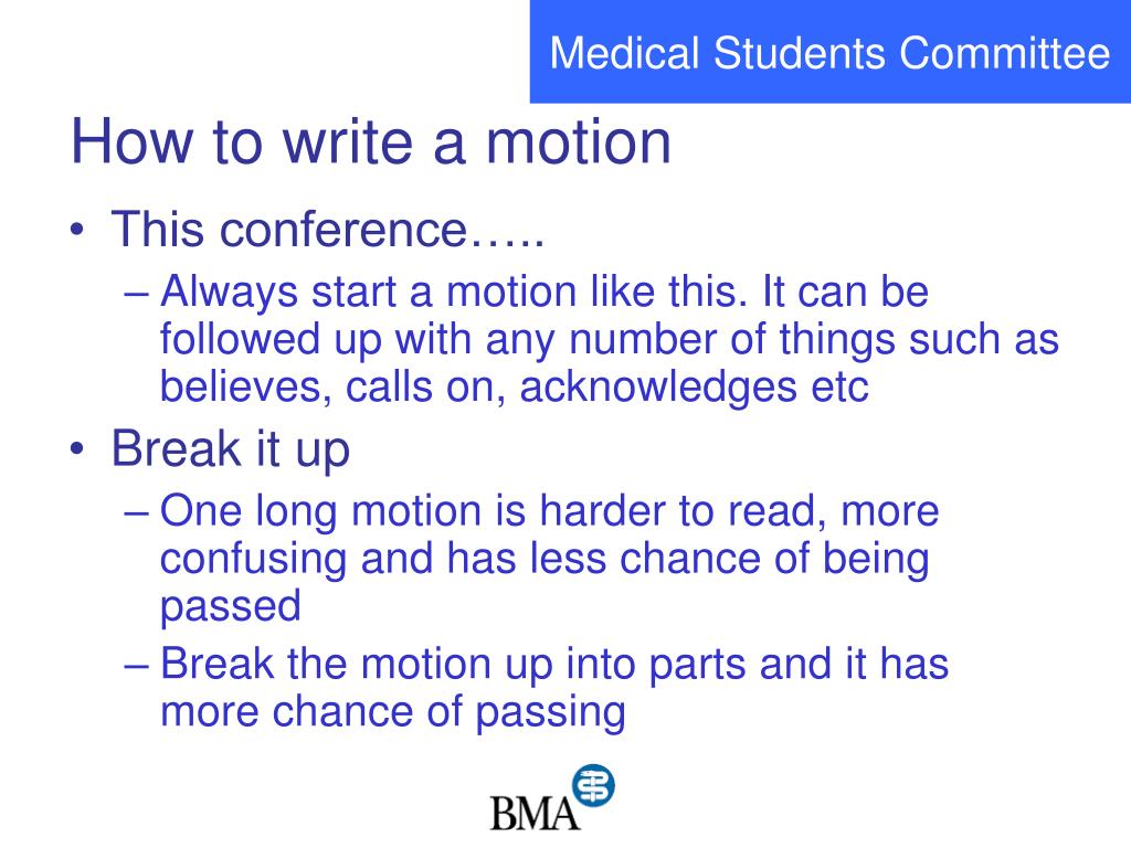 PPT - BMA Medical Students Committee PowerPoint Presentation, free ...