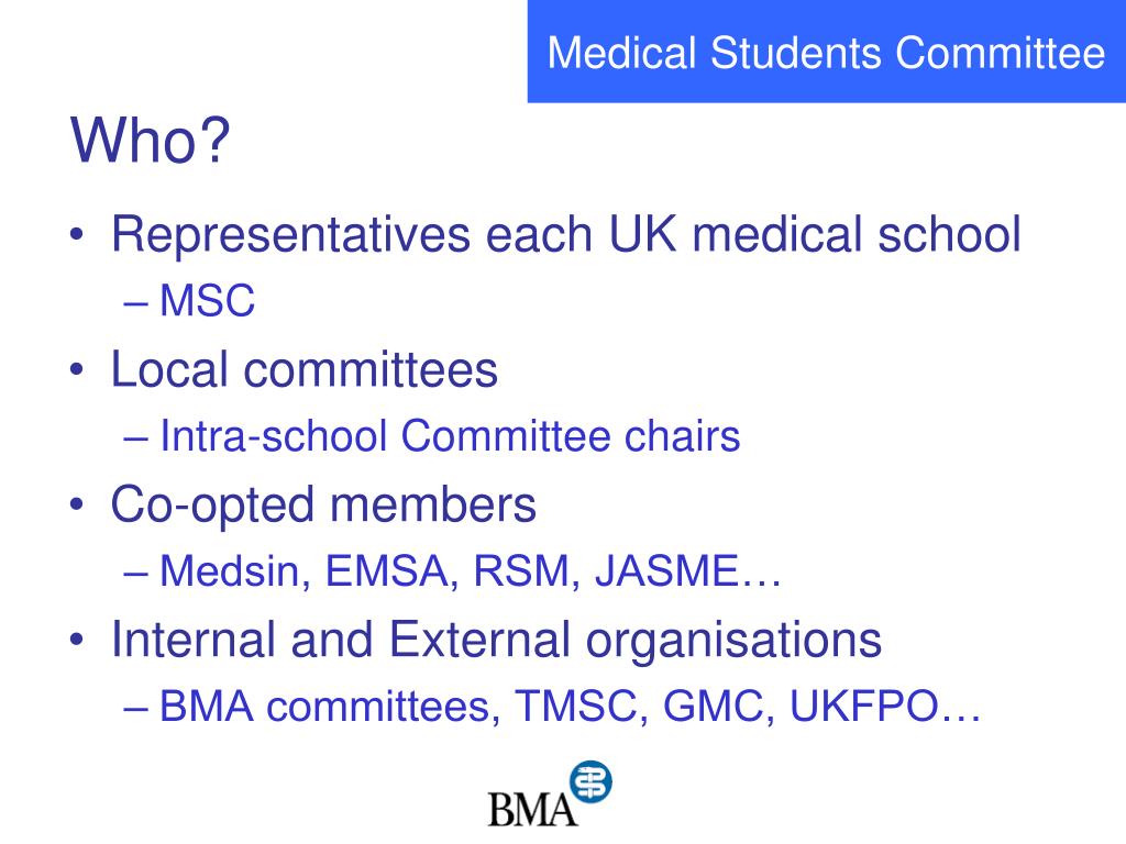 PPT - BMA Medical Students Committee PowerPoint Presentation, free ...