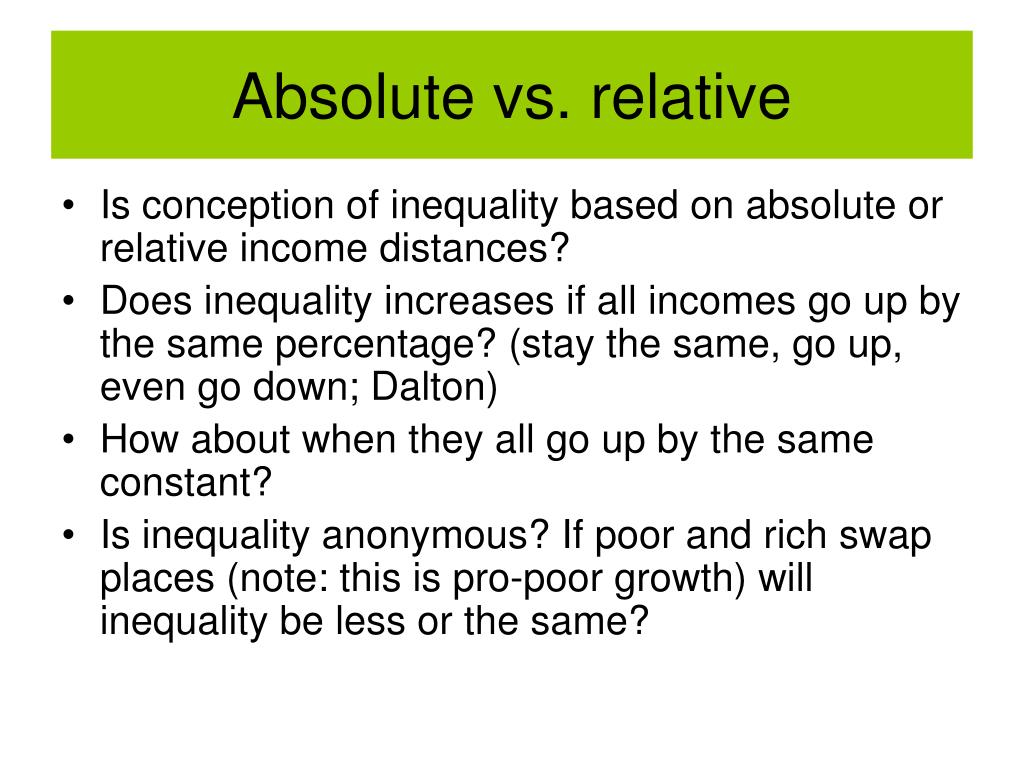 PPT - What is inequality and how we measure it PowerPoint Presentation ... PPT - What is inequality and how we measure it PowerPoint Presentation ...