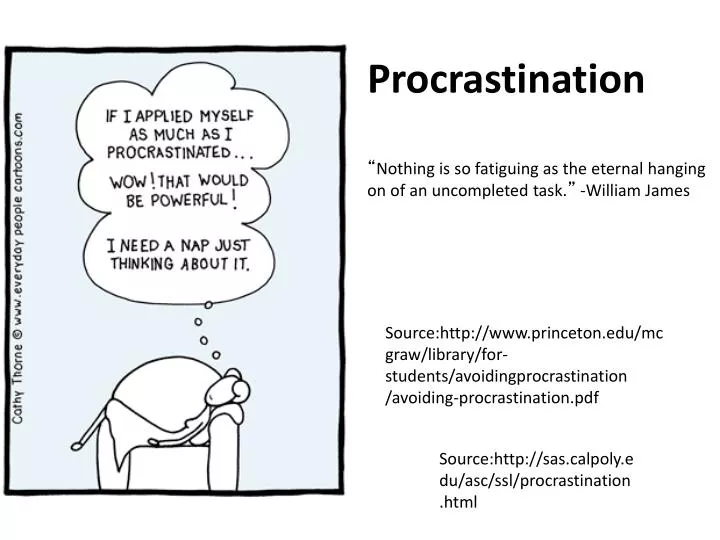 PPT - Procrastination PowerPoint Presentation, free download - ID:5411804