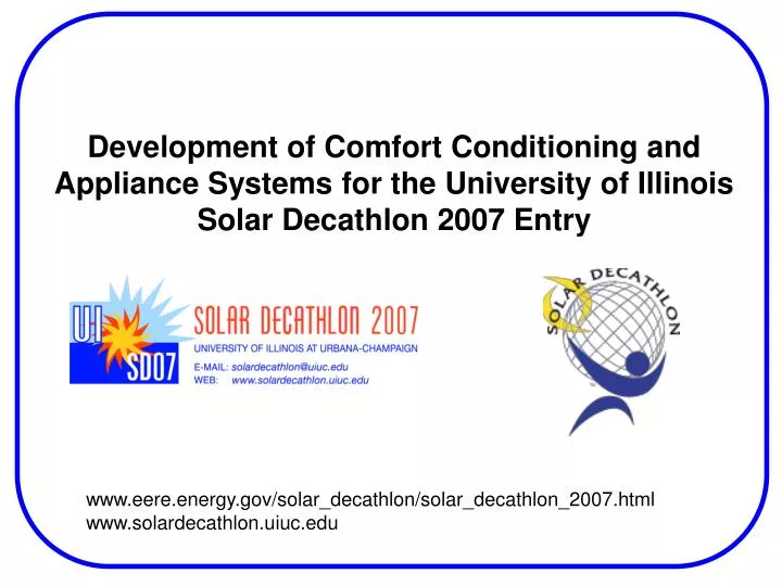 PPT - eere.energy/solar_decathlon/solar_decathlon_2007.html ...