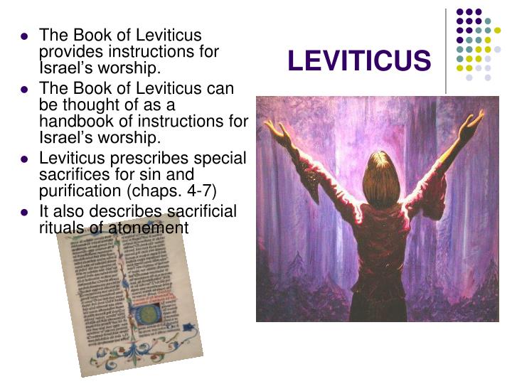 PPT - LEVITICUS PowerPoint Presentation - ID:5412620