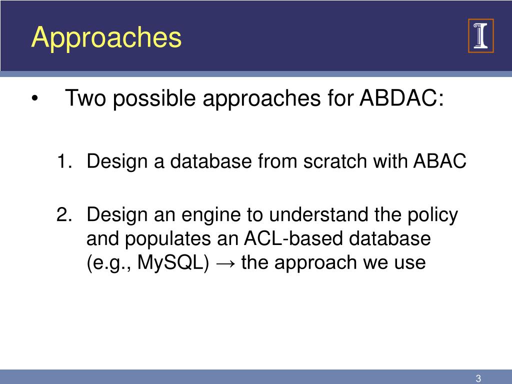 PPT - Attribute-Based Database Access Control (ABDAC) PowerPoint ... PPT - Attribute-Based Database Access Control (ABDAC) PowerPoint ...