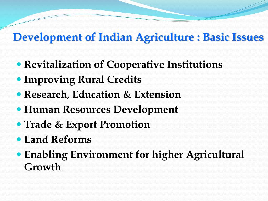 PPT - Inclusive Growth and Indian Agriculture PowerPoint Presentation ...