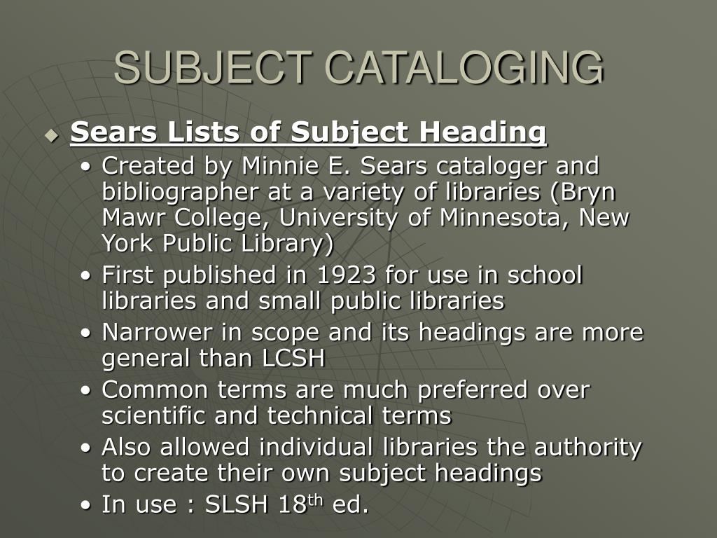 PPT - ORGANIZING OF LIBRARY MATERIALS PowerPoint Presentation, free ...