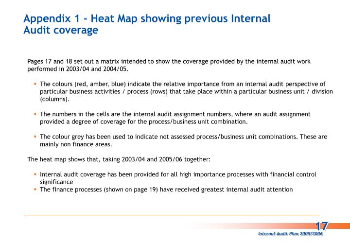 PPT - COMPANY A Internal Audit Plan 2005/2006 15 November 2005 ...