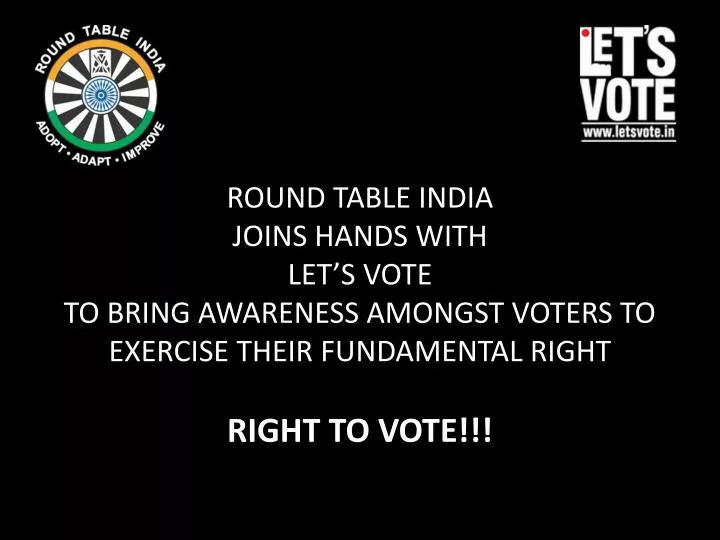 PPT - ABOUT ROUND TABLE INDIA PowerPoint Presentation, free download ...