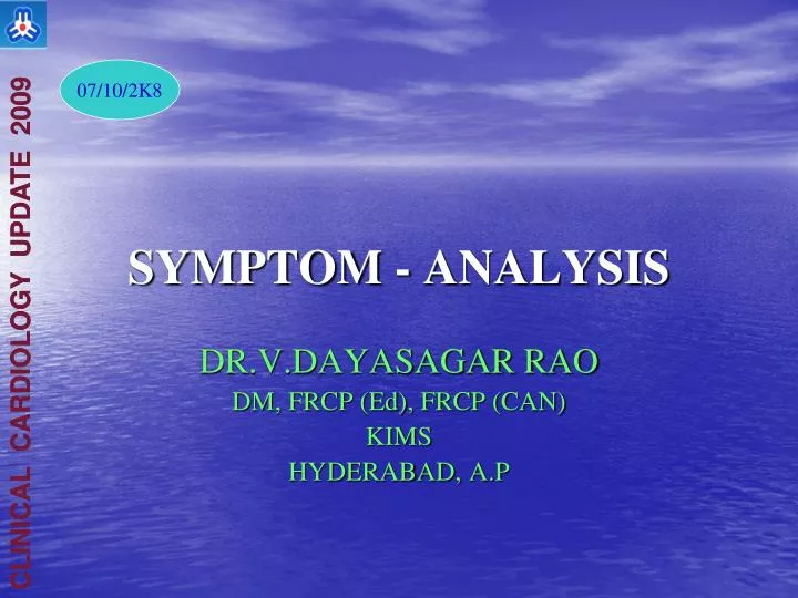 PPT - SYMPTOM - ANALYSIS PowerPoint Presentation, free download - ID ...