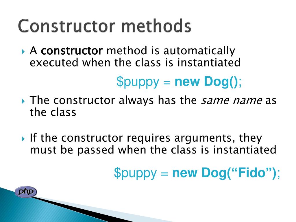 Ppt Php Classes And Object Oriented Programming Powerpoint Presentation Id5416103