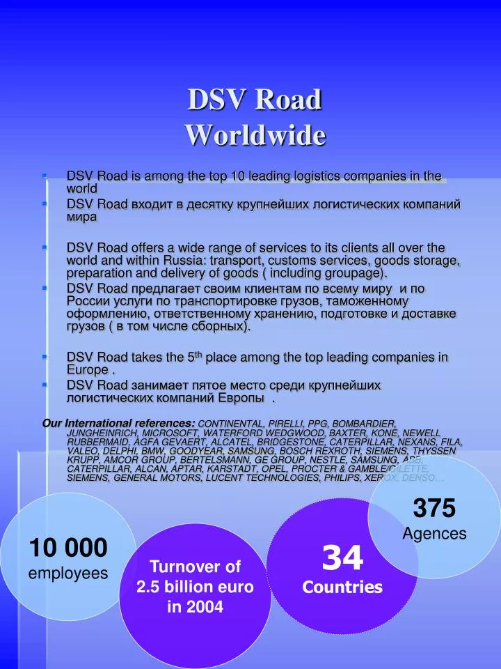 PPT - DSV Road Worldwide PowerPoint Presentation, free download - ID ...