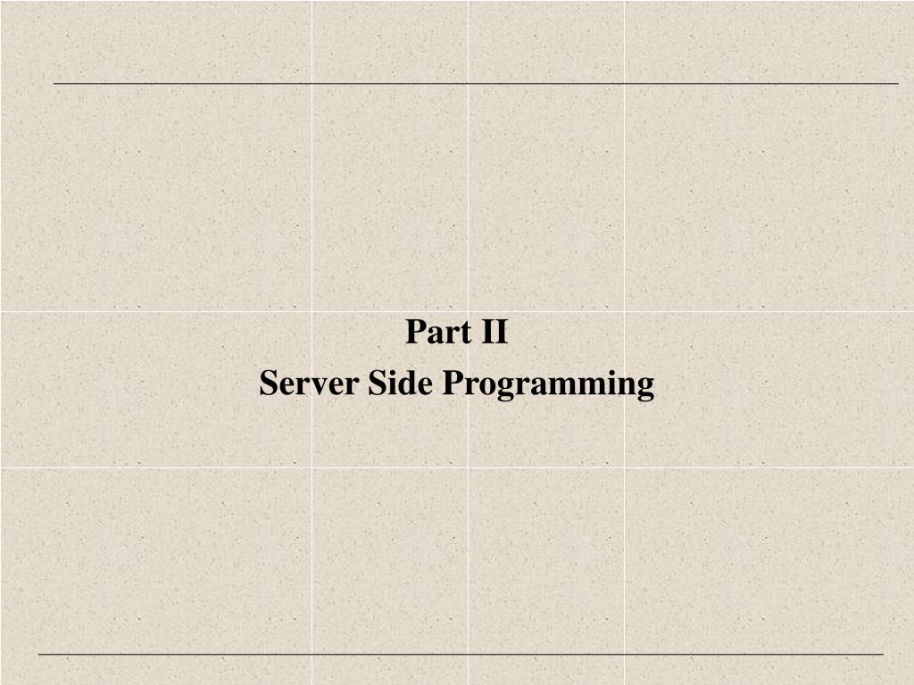 Ppt Server Side Programming Using Asp Net Web Forms Powerpoint Presentation Id5417567