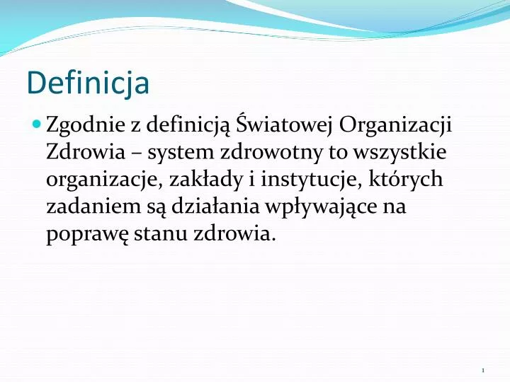 PPT - Definicja PowerPoint Presentation, free download - ID:5417838