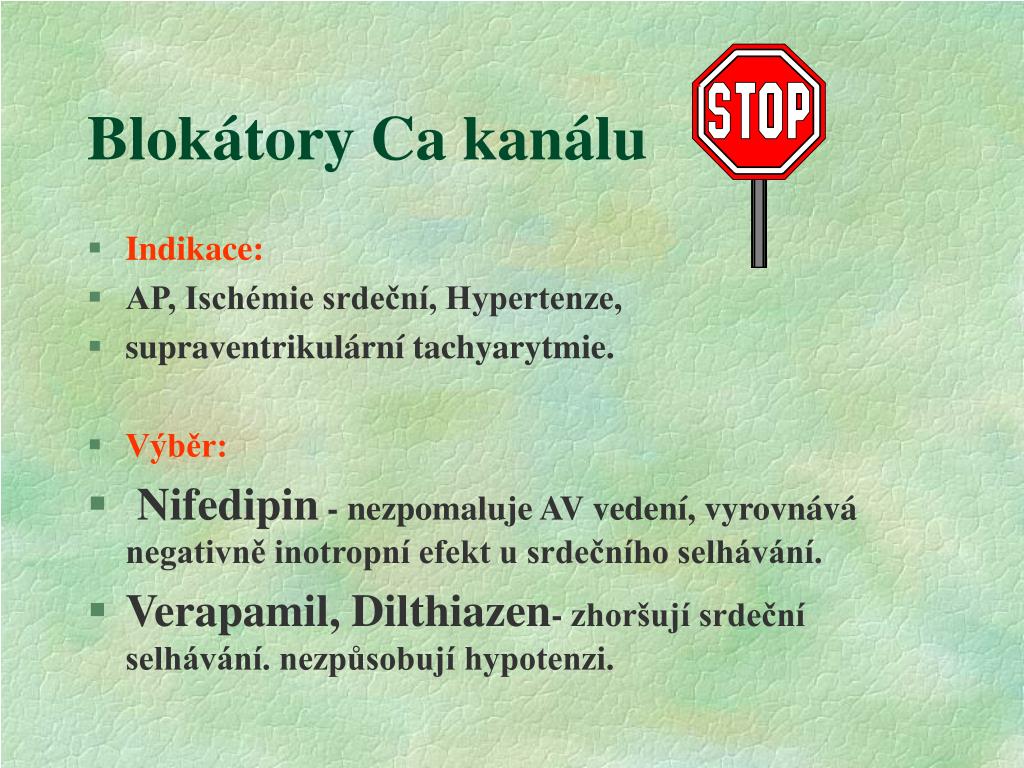 PPT - Farmakoterapie Ischemické choroby srdeční. PowerPoint ...