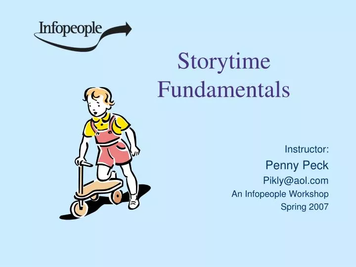 PPT - Storytime Fundamentals PowerPoint Presentation, free download ...
