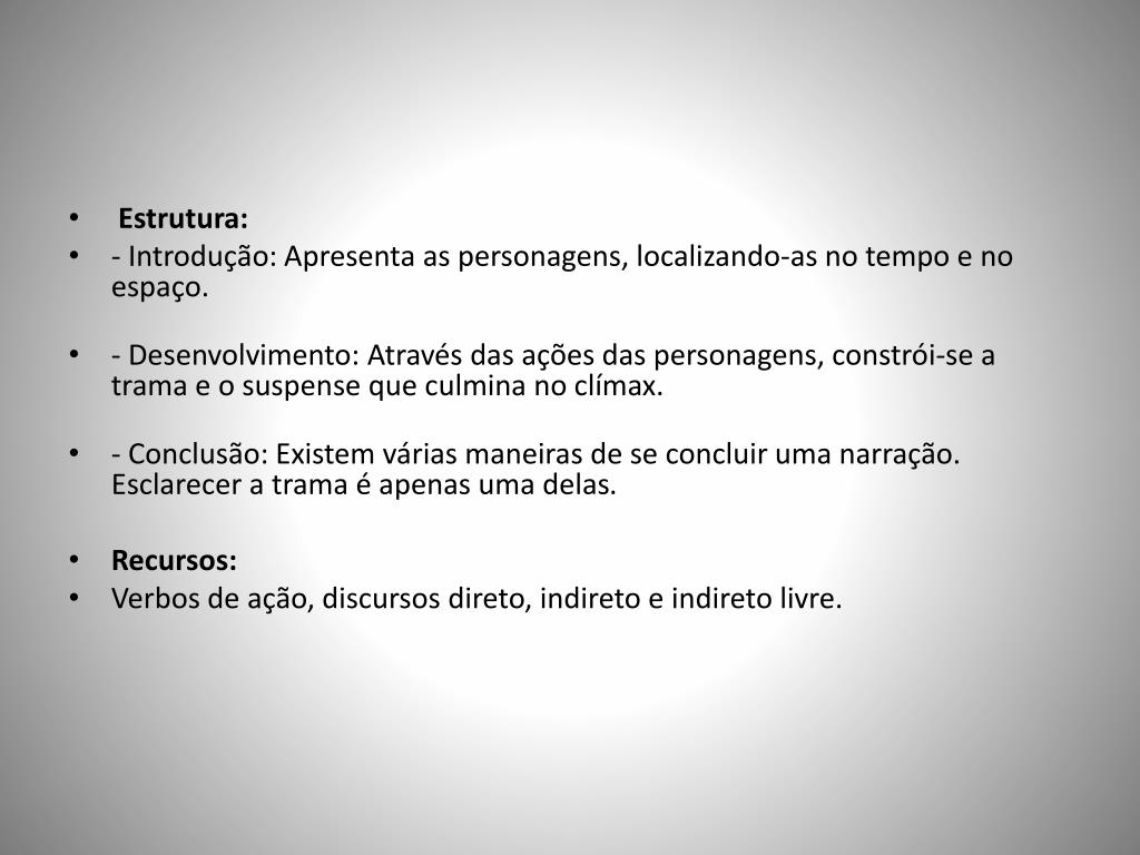 Ppt Narração Powerpoint Presentation Free Download Id 5420226