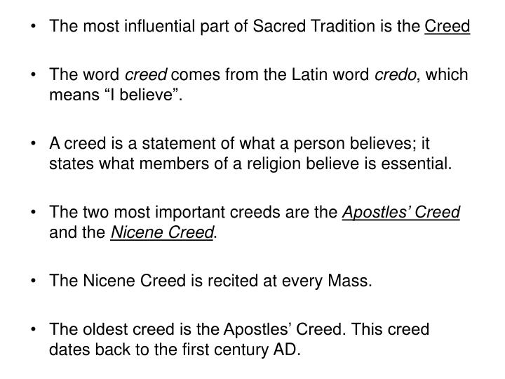 PPT - THE APOSTLES’ CREED PowerPoint Presentation - ID:5422241