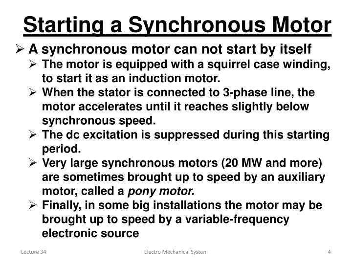 PPT - Chapter 17: Synchronous Motor PowerPoint Presentation - ID:5422326