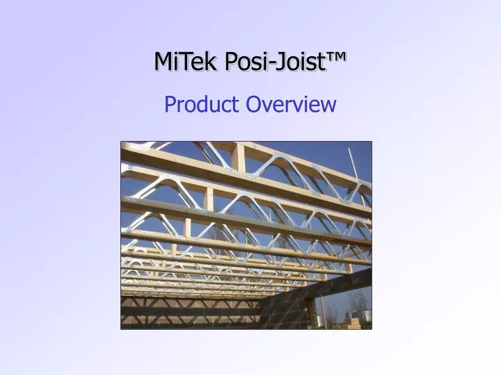 Mitek Floor Truss Span Tables | Viewfloor.co