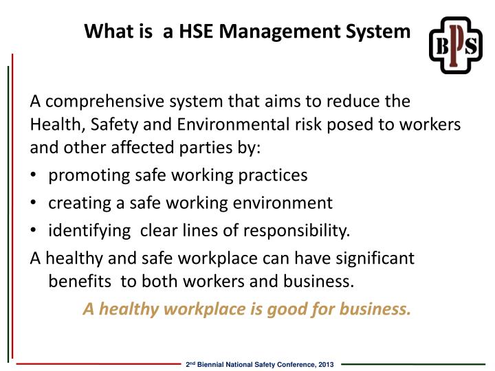 PPT - What is a HSE Management System PowerPoint Presentation - ID:5423161