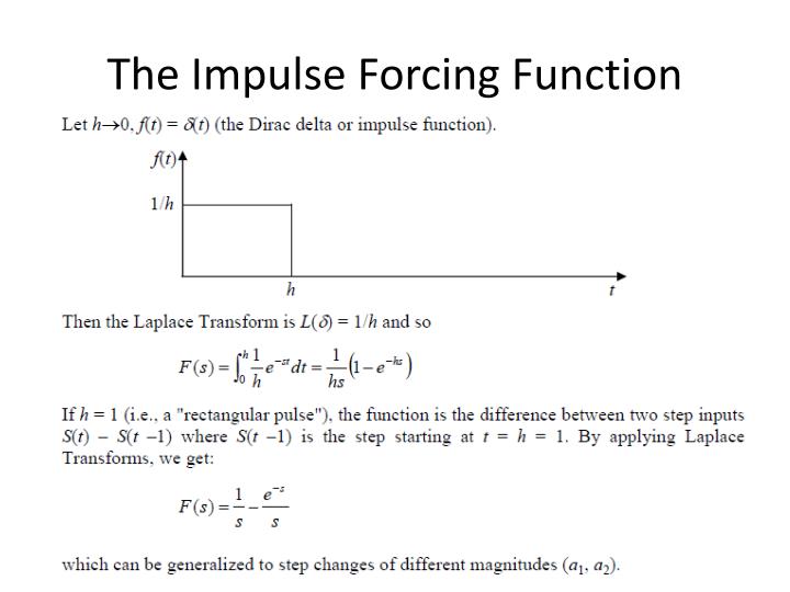 PPT - Lecture 4 Laplace Transforms and the Transfer Function PowerPoint ...