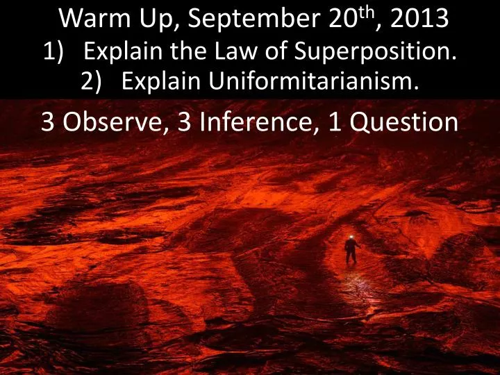 PPT - Warm Up, September 20 th , 2013 PowerPoint Presentation, free ...